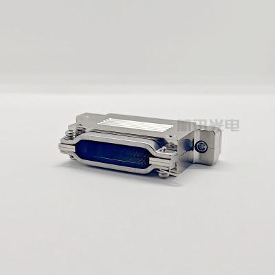 China Rectangular Connector 100 Pin J30j-100zksp-A3 Aviation Socket Connector with Shielding Shell. for sale