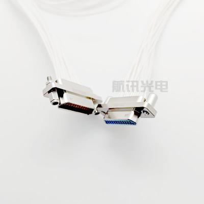 China J30j-25zkp 25 Pin Rectangular Connector with Cable Female Socket Aviation. for sale