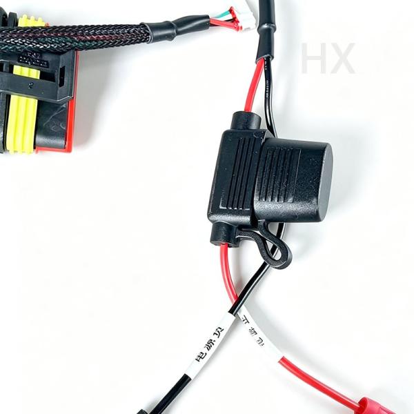 Quality Outdoor Electronic Control Multi-Circuit Waterproof Split Harness with Fuse, for sale