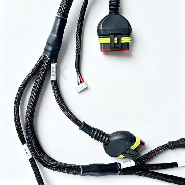 Quality Outdoor Electronic Control Multi-Circuit Waterproof Split Harness with Fuse, for sale