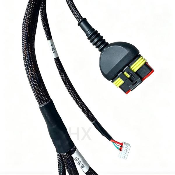 Quality Outdoor Electronic Control Multi-Circuit Waterproof Split Harness with Fuse, for sale