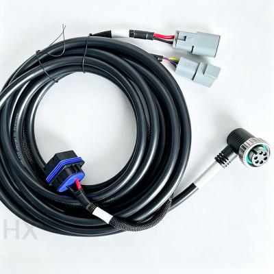 China Complete Harness with Twist-Lock Circular Connector and Multiple Waterproof Plastic Connectors. for sale