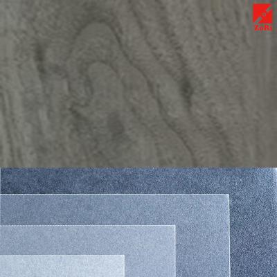 China 0.5mm SPC Abnutzungs-Schicht machen wasserdichtes für SPC-Bodenbelag von China-Berufsfabrik feuerfest zu verkaufen