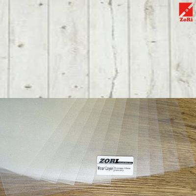 China 4 a 40 camadas da proteção do assoalho de Mil Wear Resistant LayerPVC para o revestimento do PVC à venda
