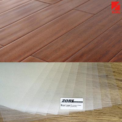 China Fabricación anti de la capa del desgaste-Resistent del PVC del piso del rasguño para el piso en venta