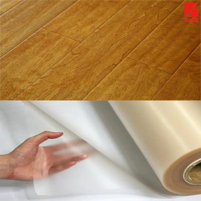 China 0.7mm de Vloerende Leverancier van de Slijtagelaag voor Waterdichte Vinylplankbevloering met Goede Duurzaamheid Te koop