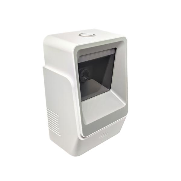 Quality Square Shaped Auto Sensing Tabletop Barcode Scanner 1D 2D QR For Supermarket for sale