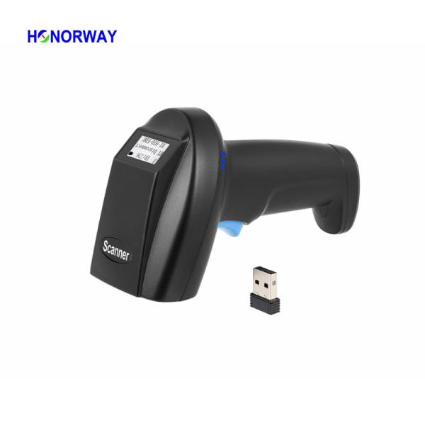 Quality 1D 2D Code 93 QR Reader Handheld Barcode Scanner With 2.4GHz Wireless Bluetooth for sale