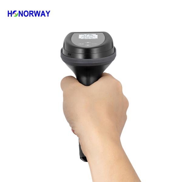 Quality MES Compatible Handheld Barcode Scanner With Screen 2 Inch Wireless QR Code for sale