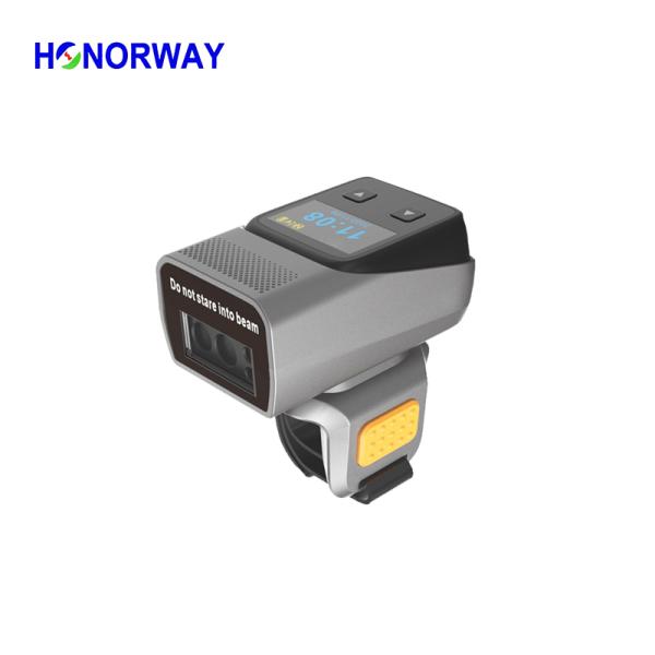 Quality 2.4GHz Wireless Portable Barcode Scanner 1D 2D QR Wearable For Warehouse Inventory for sale