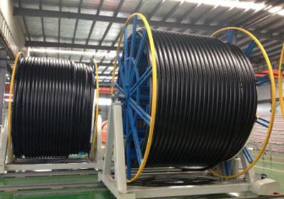 China Tensile Resistant Solid Wall PVC Pipe , Continuous Composite Pipe Systems for sale