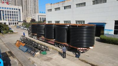 China Reinforced Polyethylene Water Pipe Composite Anti Static Plastic for sale