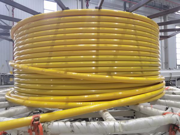 Flexibel composiet continu buis voor waterstoftoevoer onder hoge druk