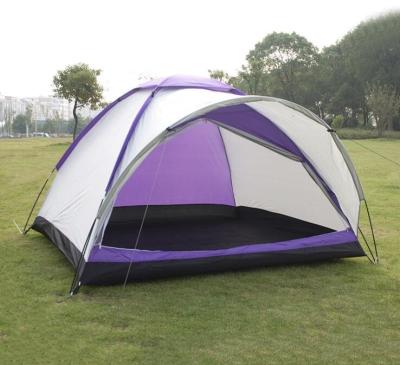 China Single Layer Camping Tent Outdoor Pro Backpacking Light Weight waterproof Family TenT 3-4Person Camping Tent(HT6057) for sale