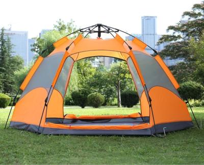 China Double Layer Automatic Camping Tent 5-8person Unique and fantastic design for easy set-up Camping tent(HT6060-5-8person) for sale