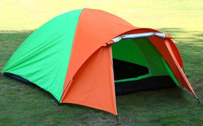China Double Layer Backpacking Tent Windproof Waterproof Dome Tent for Camping Hiking Travel Climbing Easy Set Up Tent(HT6061) for sale