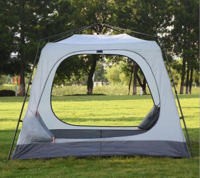 China Quick Set Up 4-5 Person Screen House Leisure Beach Tent with Canopy for Beach Camping Tent Family Dome Tent(HT6064) for sale