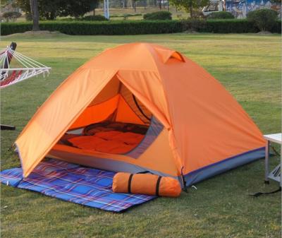 China Lightweight Aluminum Alloy Poles 3 to 4 person Family Camping Tent(HT6073-3 to 4 person) for sale