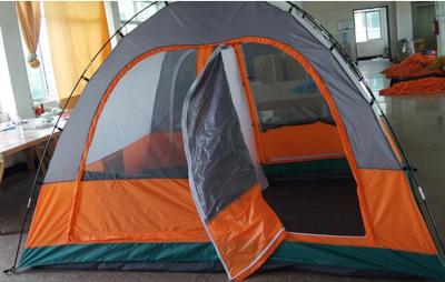 China 4 to 6 Person Double Layer Camping Tent Waterproof 3000mm+ for Backpacking Travelling Hiking Tent(HT6076) for sale