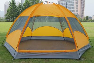 China Classic Camping Tent 3-4 Person Capacity Colours Could be Made as Demand(HT6077) for sale