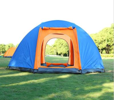 China 6-8 Person Double Layer Two Doors Big Space Canopy Camping Tent(HT6083) for sale