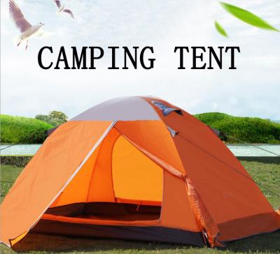 China Double Layer 3-4 Person Backpacking Dome Tent Camping Tent(HT6084) for sale