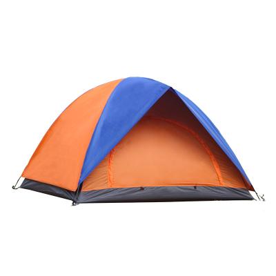 China 3 to 4 Person One Door Double Layer Waterproof Outdoor Folding Tent with a Free Carry Bag(HT6014) for sale