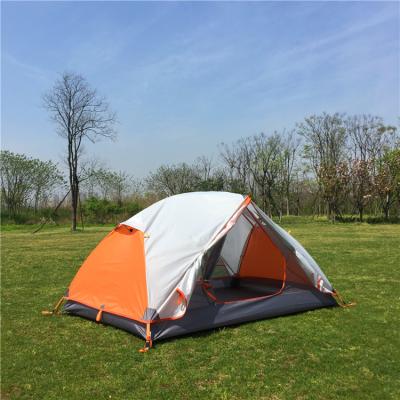 China 1 to 3 Person High-end Aviation Aluminum Pole Double Layers Waterproof Backpacking Tent(HT6026) for sale