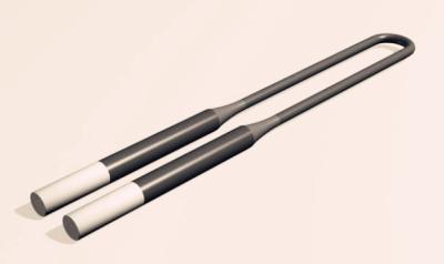 China Molybdenum disilicate heating element for glass industry,rare-earths industry and vacuum furnace application for sale