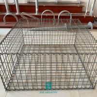 China Gabion Box Rectangle Welded Wire Mesh Rolls Galvanized Mesh Roll ISO9001 for sale