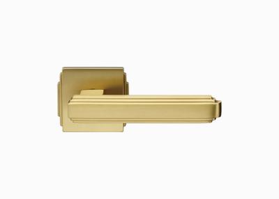 Cina Maniglie di porta francese moderne 72mm d'ottone resistenti all'uso delle maniglie di porta 137mm in vendita
