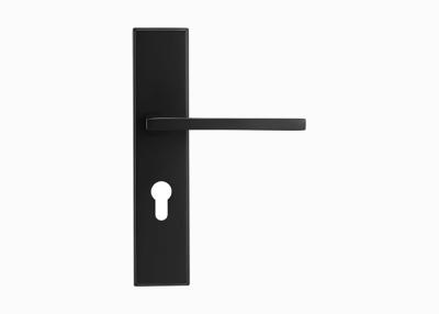 Cina maniglie di porta interne moderne d'ottone 63mm di 130mm per le porte di legno in vendita