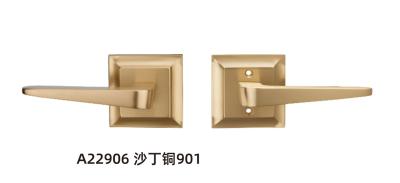 Cina Leva della porta di segretezza di Amertop, chiudente la maniglia a chiave di porta messa per la porta interna resistente della camera da letto del bagno in vendita