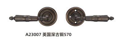 Cina Leva della maniglia di porta di Amertop con progettazione rotonda contemporanea moderna per segretezza domestica del bagno o della camera da letto in vendita