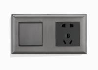 China Practical brass copper electrical wall switch socket for sale