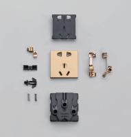 China 10A 110V 250V 220V Wall Light Switch Panel , 2 Way Push Button Rocker Switch for sale