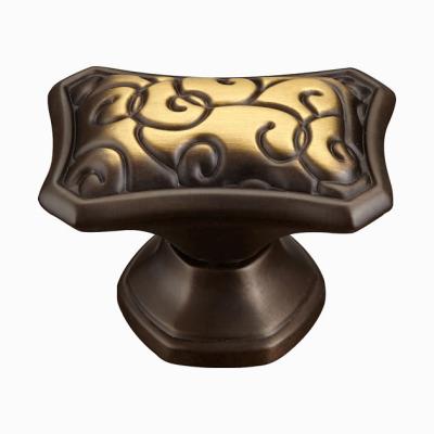 China Meubilairhardware 44*30*33mm de Antieke Lade van de Messingsopmaker trekt Deurknoppen Te koop