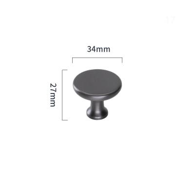 China Het Anti-oxyderend van Gray Brass Cabinet Pull Handles van de meubilairluxe Te koop