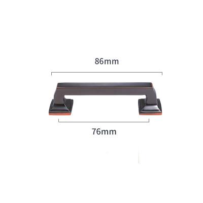 Cina la tirata d'ottone del Governo di 31*27mm tratta la maniglia minimalista moderna del cassetto del guardaroba in vendita