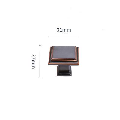 Cina la tirata d'ottone del Governo di 31*27mm tratta la maniglia minimalista moderna del cassetto del guardaroba in vendita