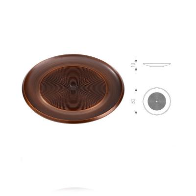 Cina La tirata d'ottone unica del Governo di progettazione 80MM tratta il piattino d'ottone solido in vendita