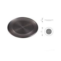 China Unique Design 80MM Brass Cabinet Pull Handles Solid Brass Saucer for sale
