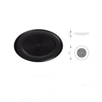 China Unique Design 80MM Brass Cabinet Pull Handles Solid Brass Saucer for sale