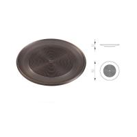 China Unique Design 80MM Brass Cabinet Pull Handles Solid Brass Saucer for sale