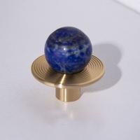 China Gold Brass Kitchen Door Handle Furniture Solid Brass Cabinet Pulls Knobs for sale