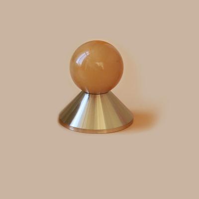 Cina Manopole di porta d'ottone del gabinetto di Jade Wardrobe Pull Handle Sliding di nuova progettazione in vendita