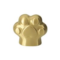 China Brass Solid Cat Paw Cabinet Drawer Handle And Knob Wardrobe Pulls for sale