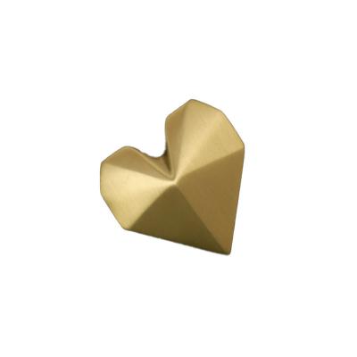 China Hart Gevormd Geel de Hardwarehandvat van het Messingsmeubilair Te koop