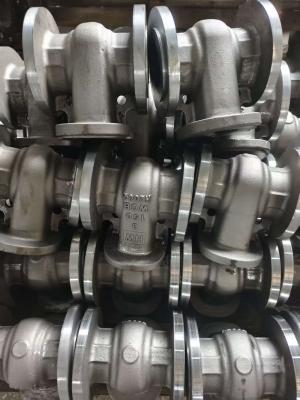 China Custom-made and mass-produced globe valve body castings with coated sand technology for sale