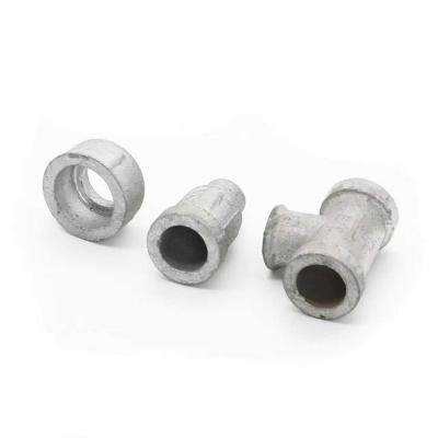 China Ductile Iron & Malleable Iron Pipe Fittings – Shell Mold Cast Tee, Elbow, Coupling, and Square Connector for sale